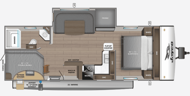 Explore 12 Amazing 30-Foot Travel Trailer Floor Plans - RV Owner HQ